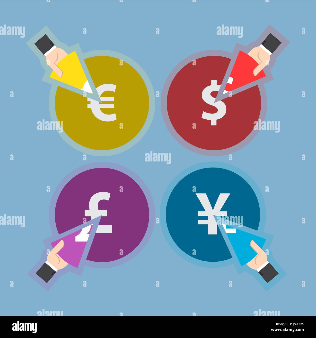 Share cartoon vector vectors hi-res stock photography and images - Alamy