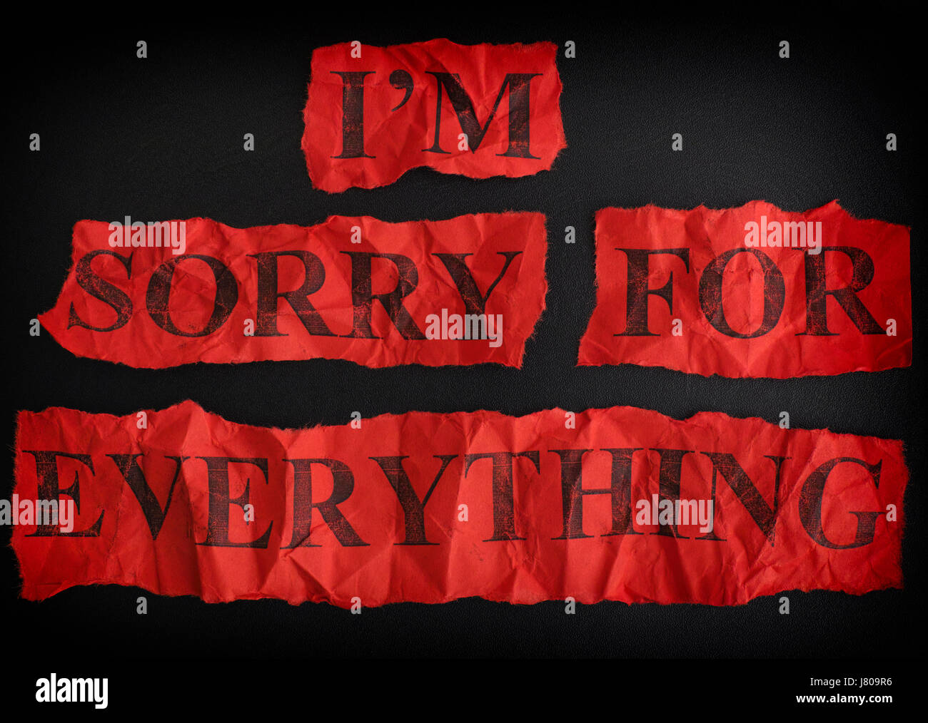 Sorry for everything hi-res stock photography and images - Alamy