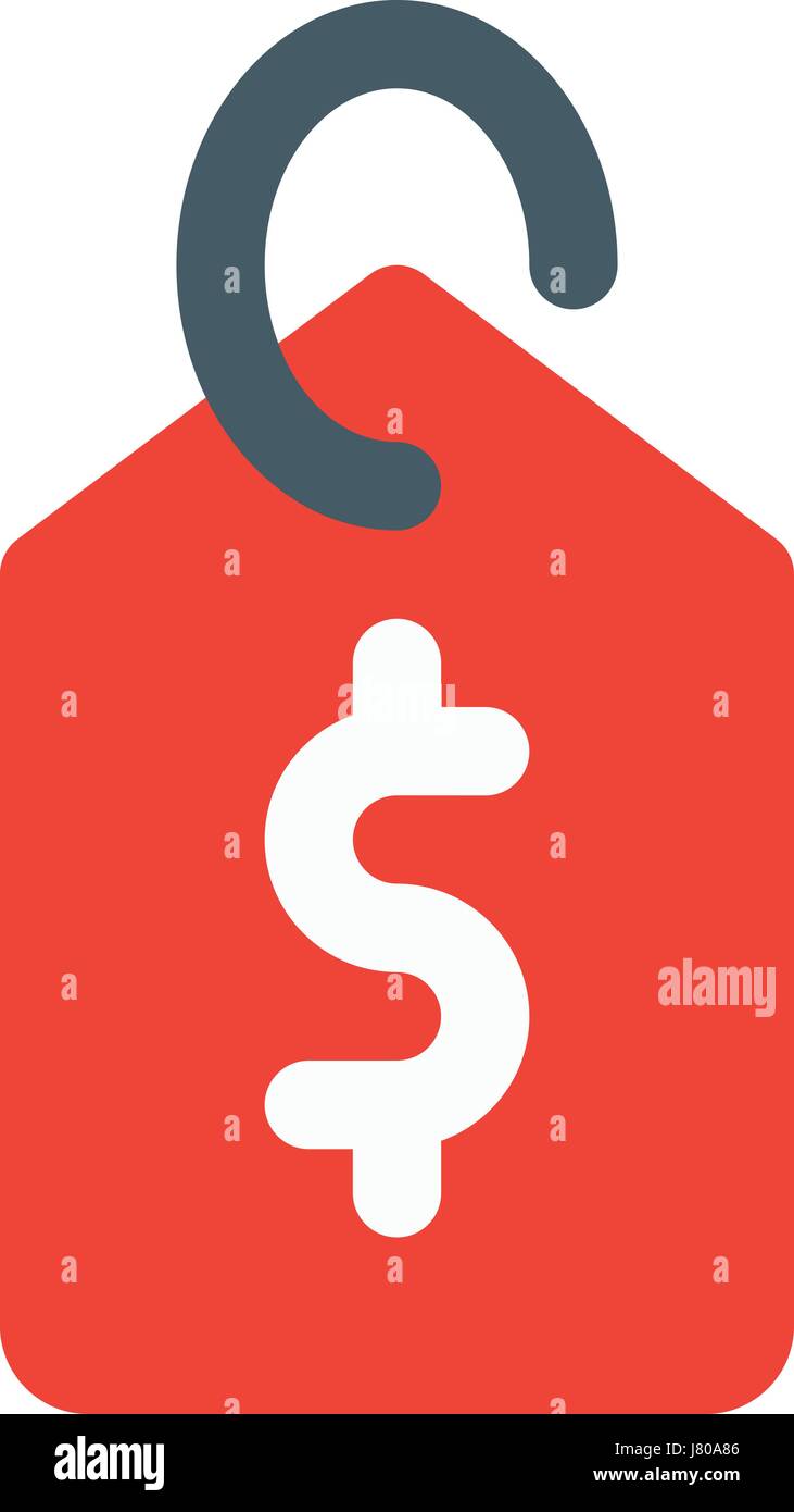 dollar sign tag Stock Vector Image & Art - Alamy
