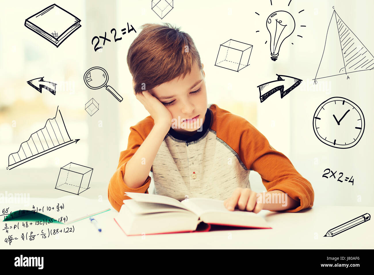 Mathematics textbook hi-res stock photography and images - Alamy