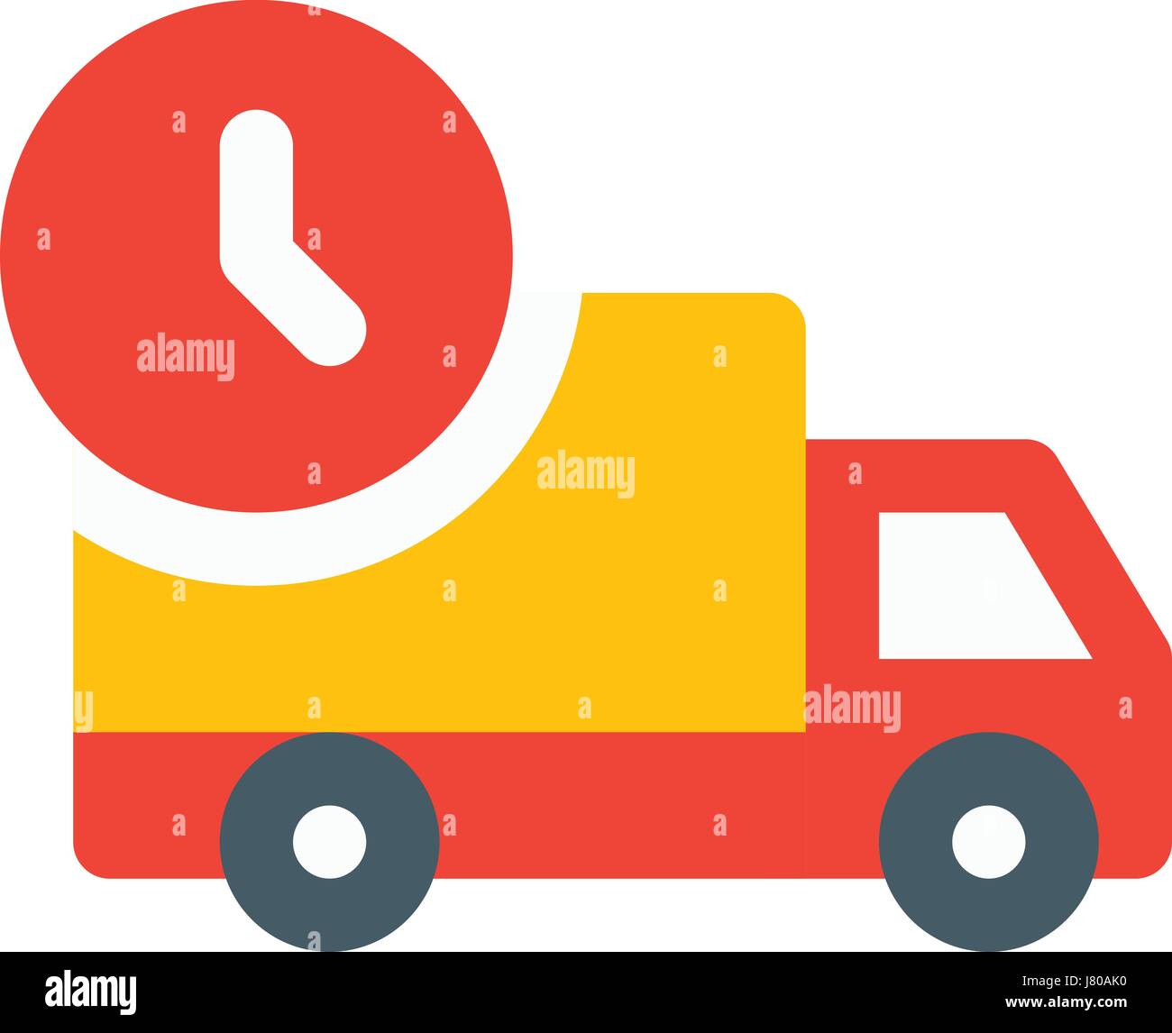 On time status Cut Out Stock Images & Pictures - Alamy