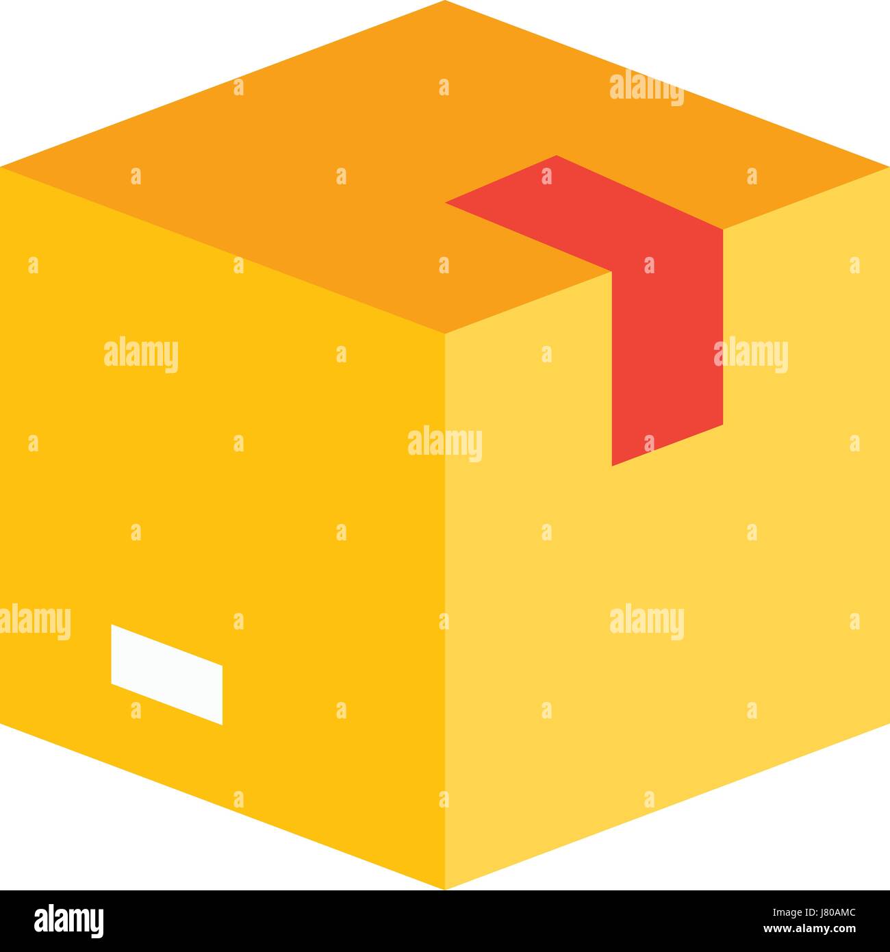 Packed carton Stock Vector Images - Alamy