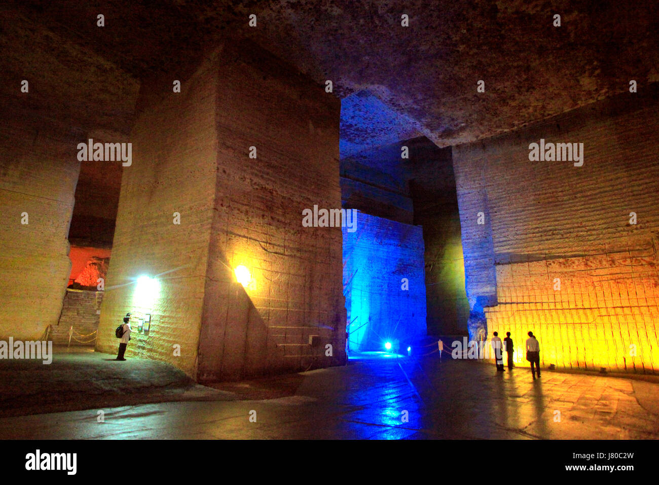 Oya History Museum Underground Mining Cavern in Utsunomiya Tochigi ...