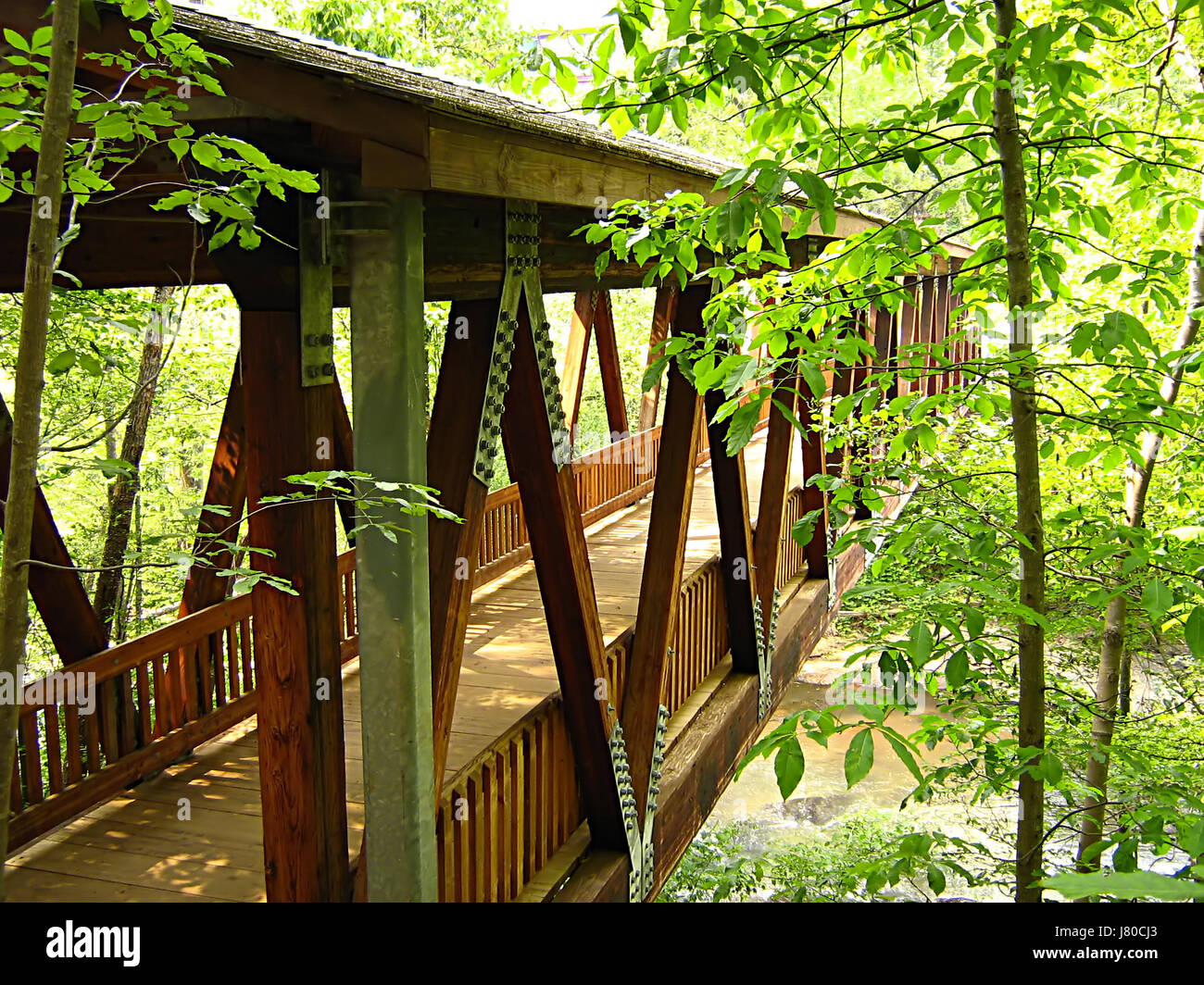 engineering traffic transportation wood bridge goal passage gate ...