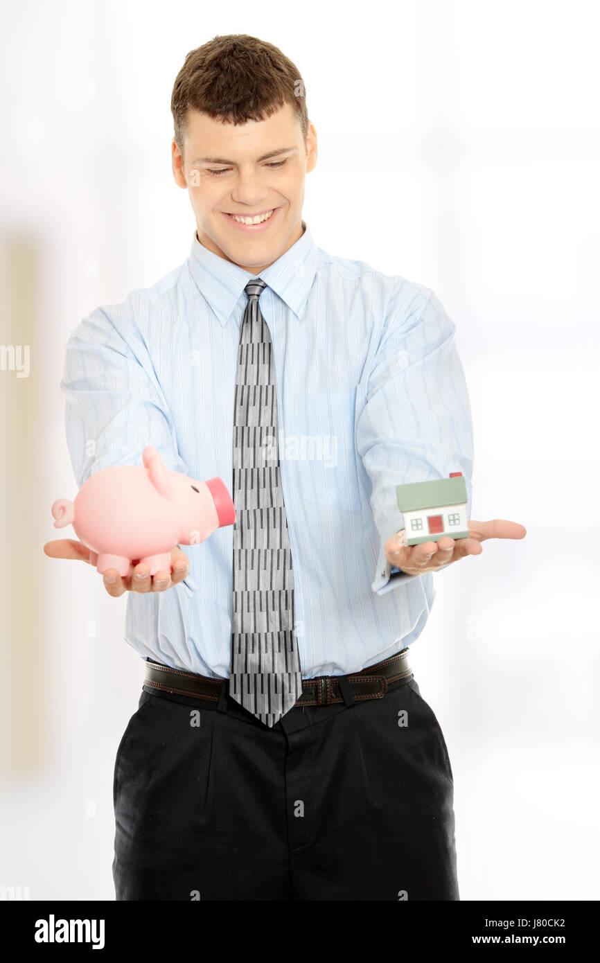 guy bank lending institution laugh laughs laughing twit giggle smile ...