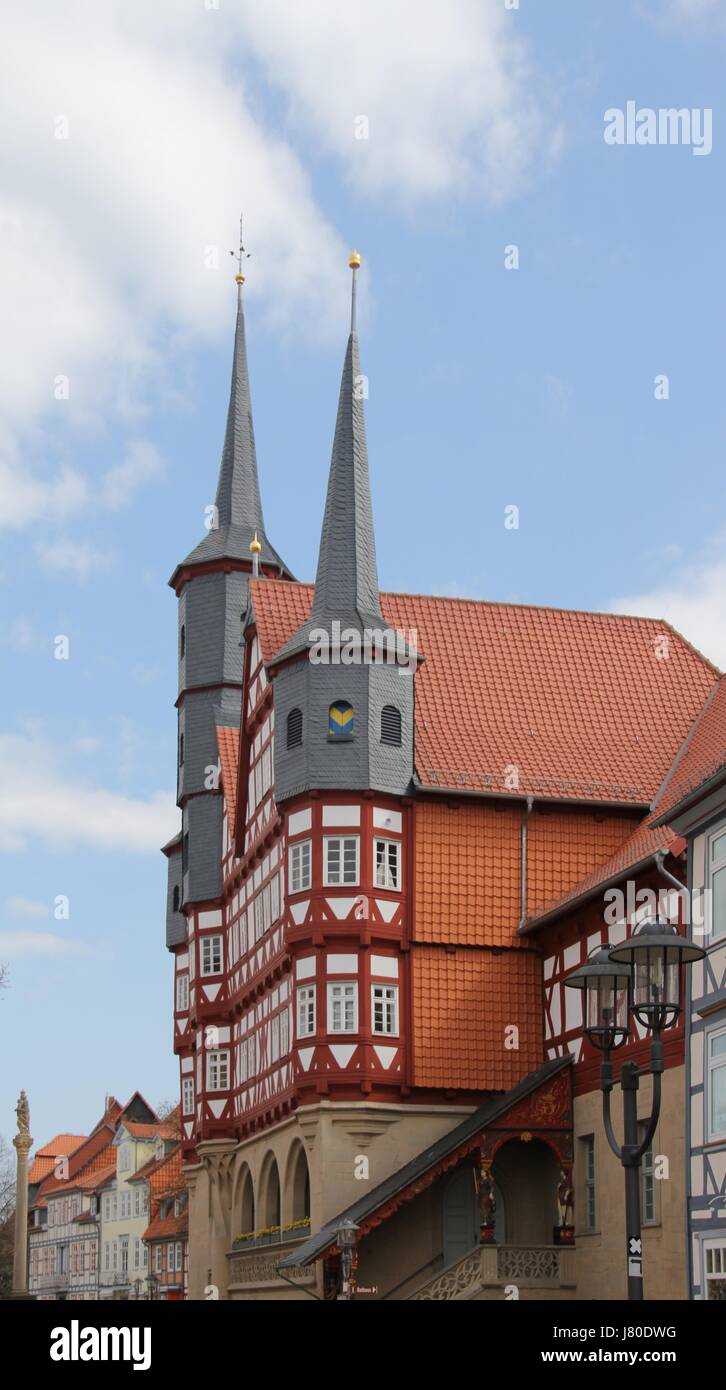 sightseeing town hall style of construction architecture architectural ...