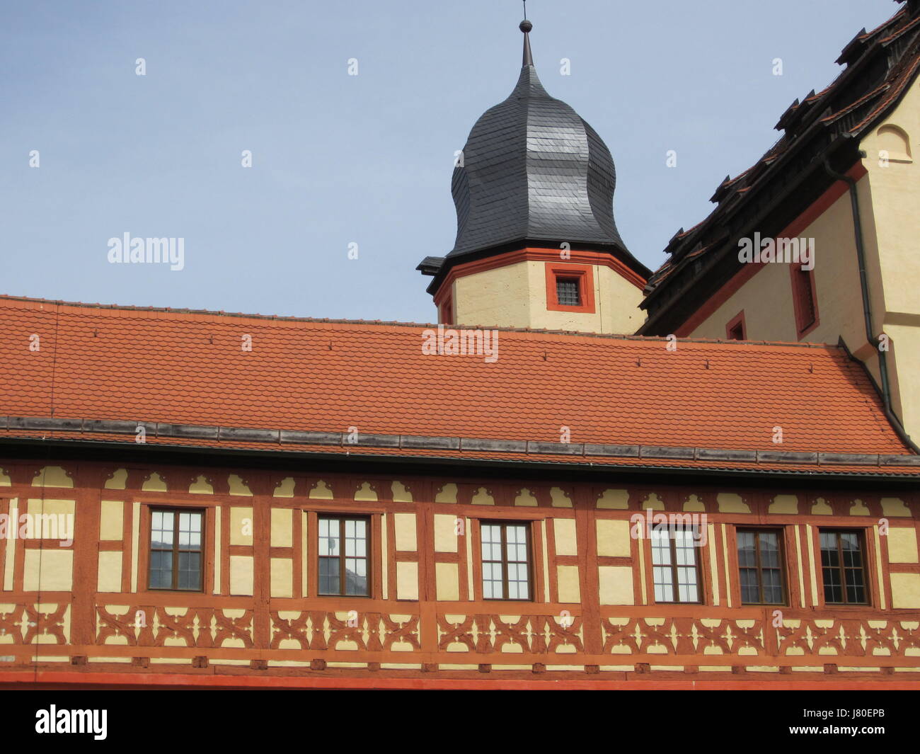 tower pfalz rooftop chateau castle middle ages tower fortress pfalz ...