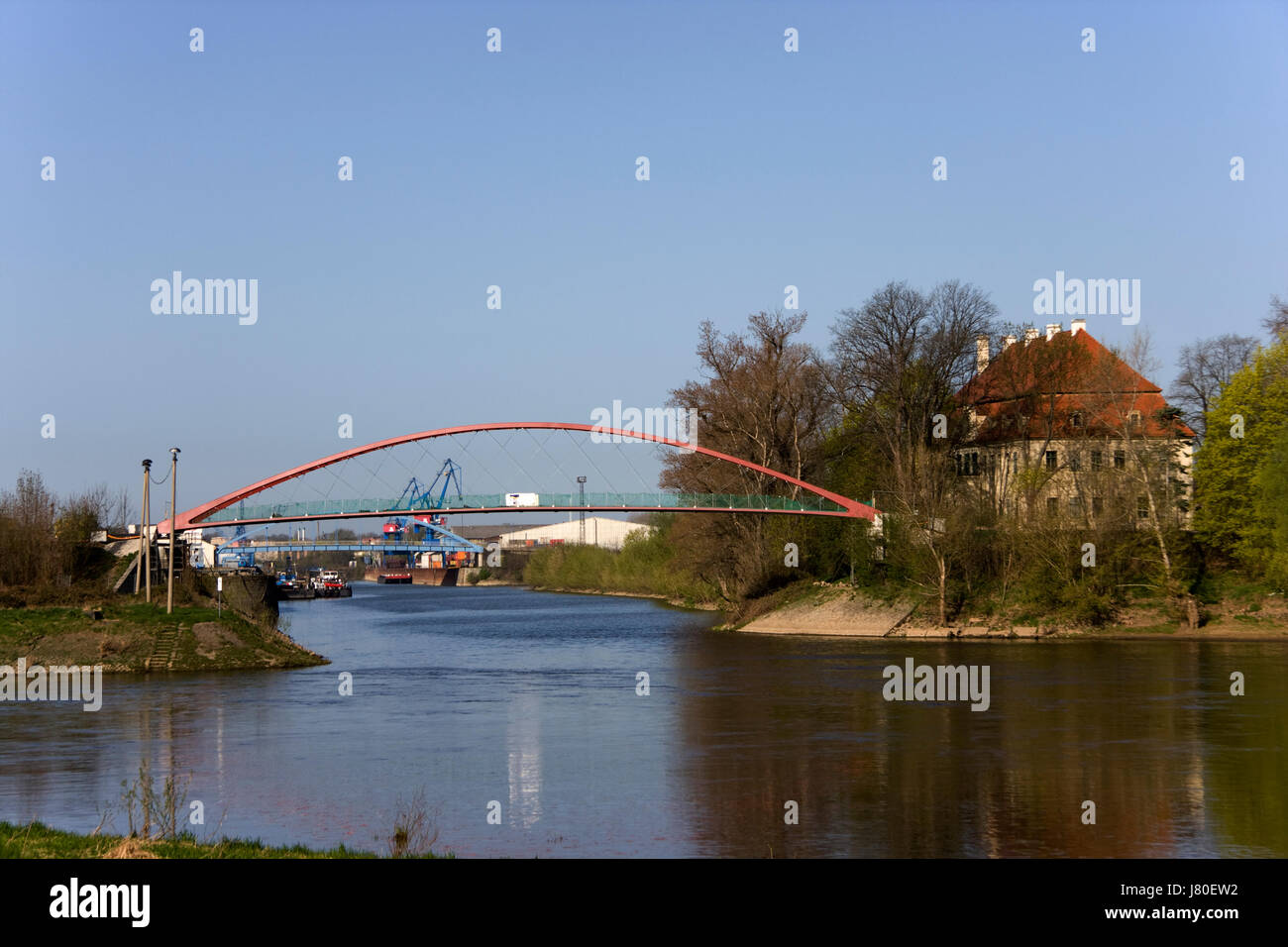 harbor bridges harbours pier port entrance dock industry traffic ...