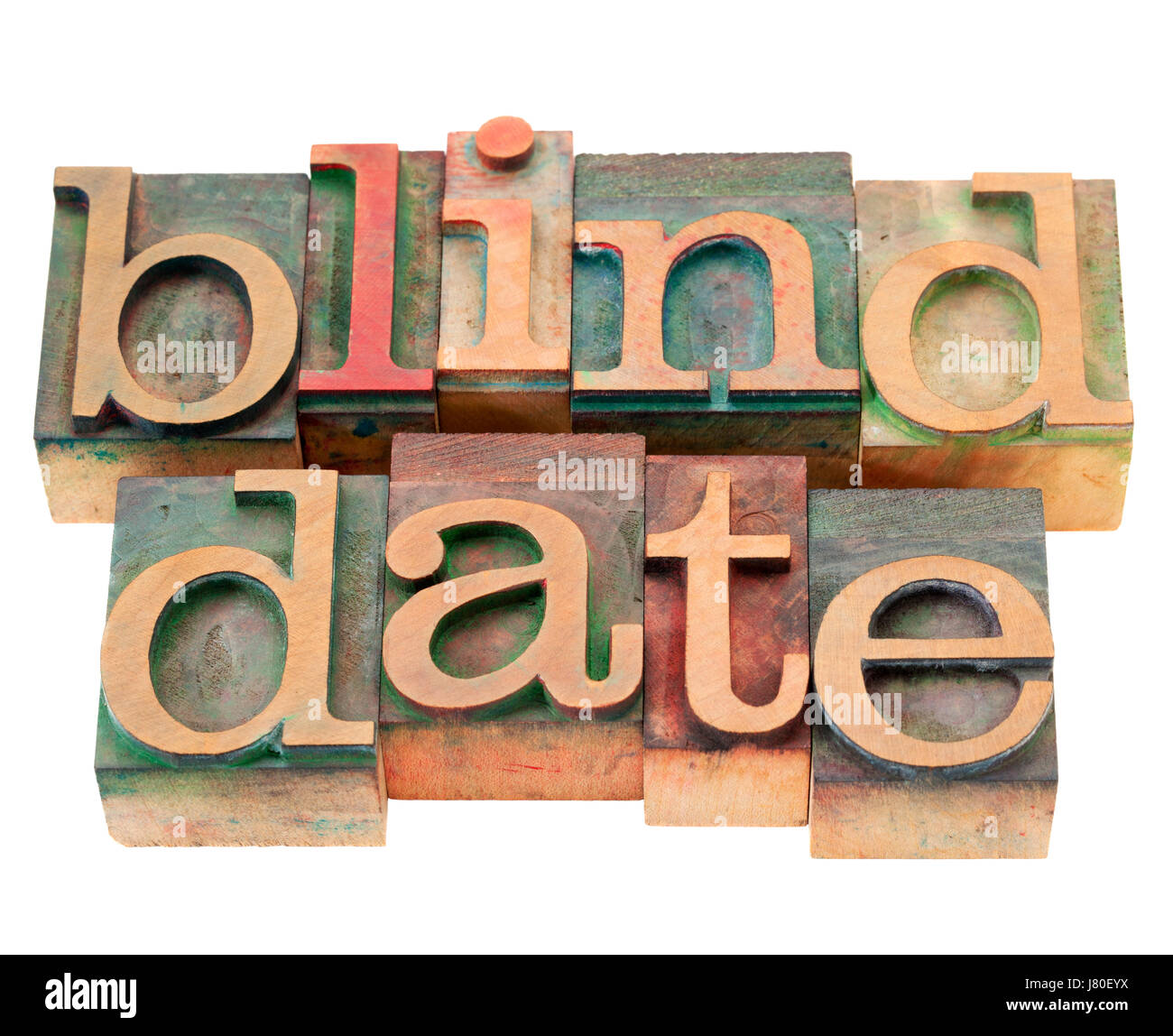 Blind type hi-res stock photography and images - Alamy