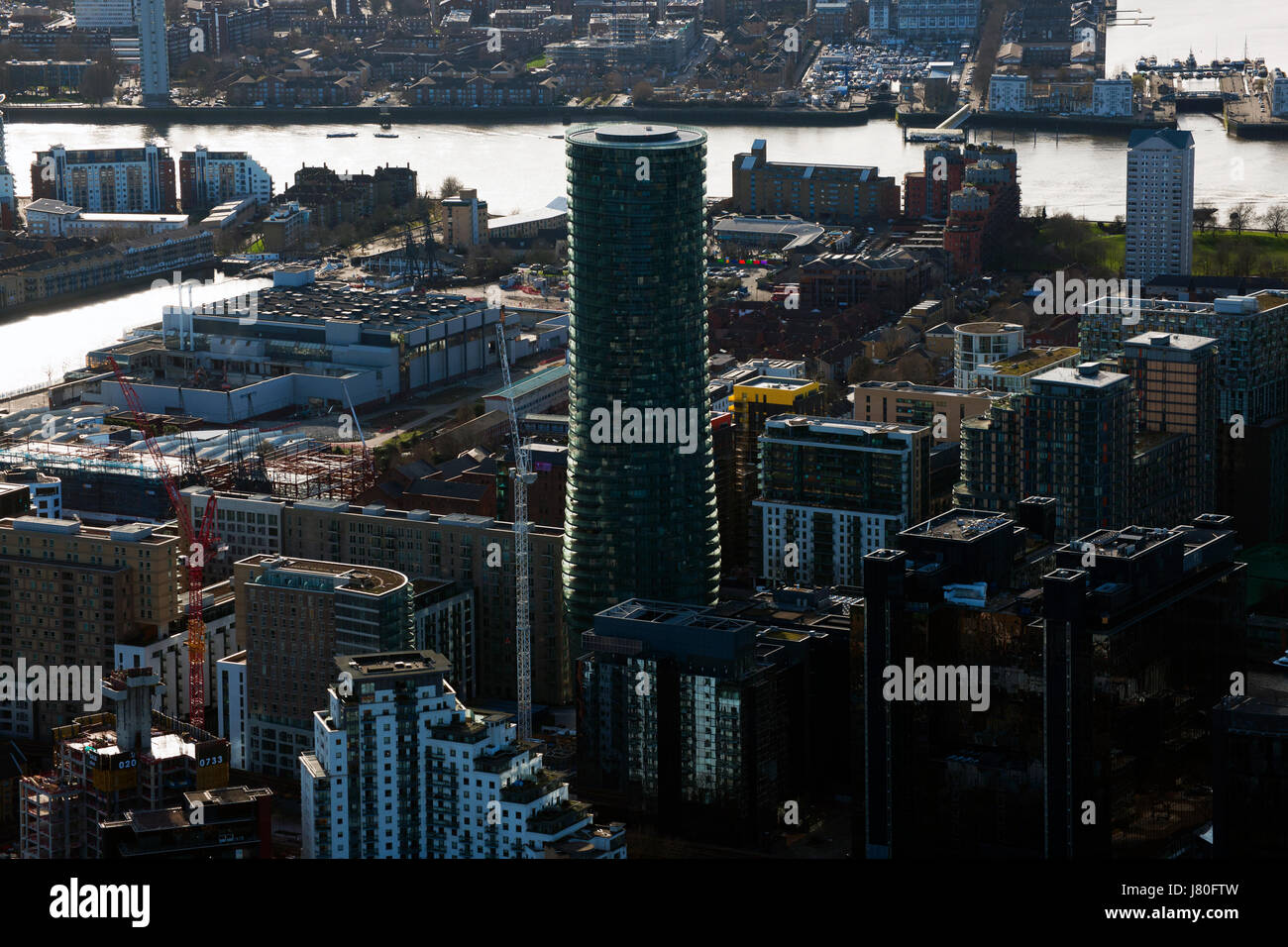 Baltimore Tower on the Isle of Dogs London Stock Photo - Alamy