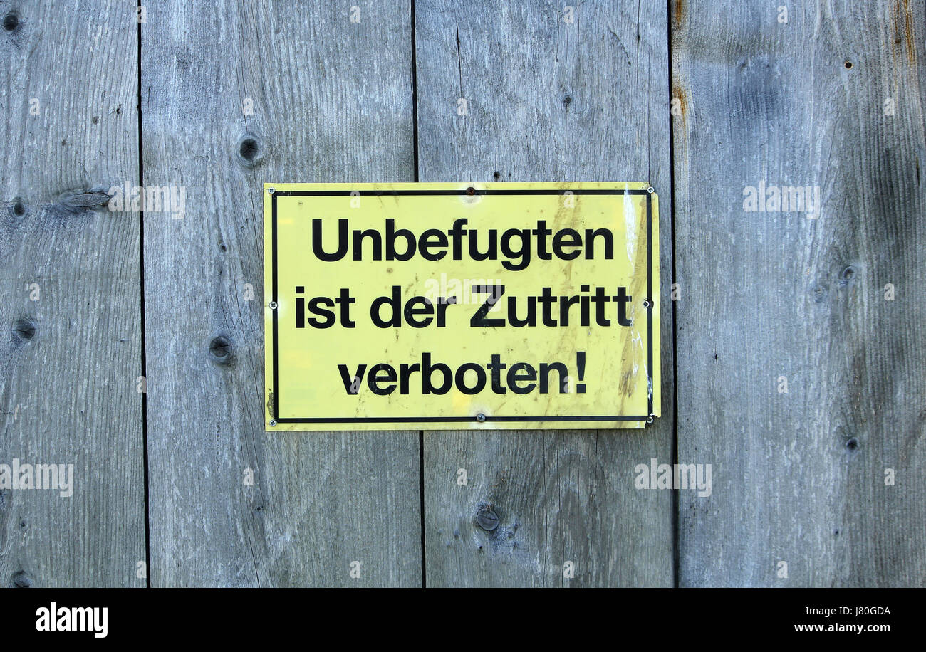 Unauthorized access prohibited hi-res stock photography and images - Alamy