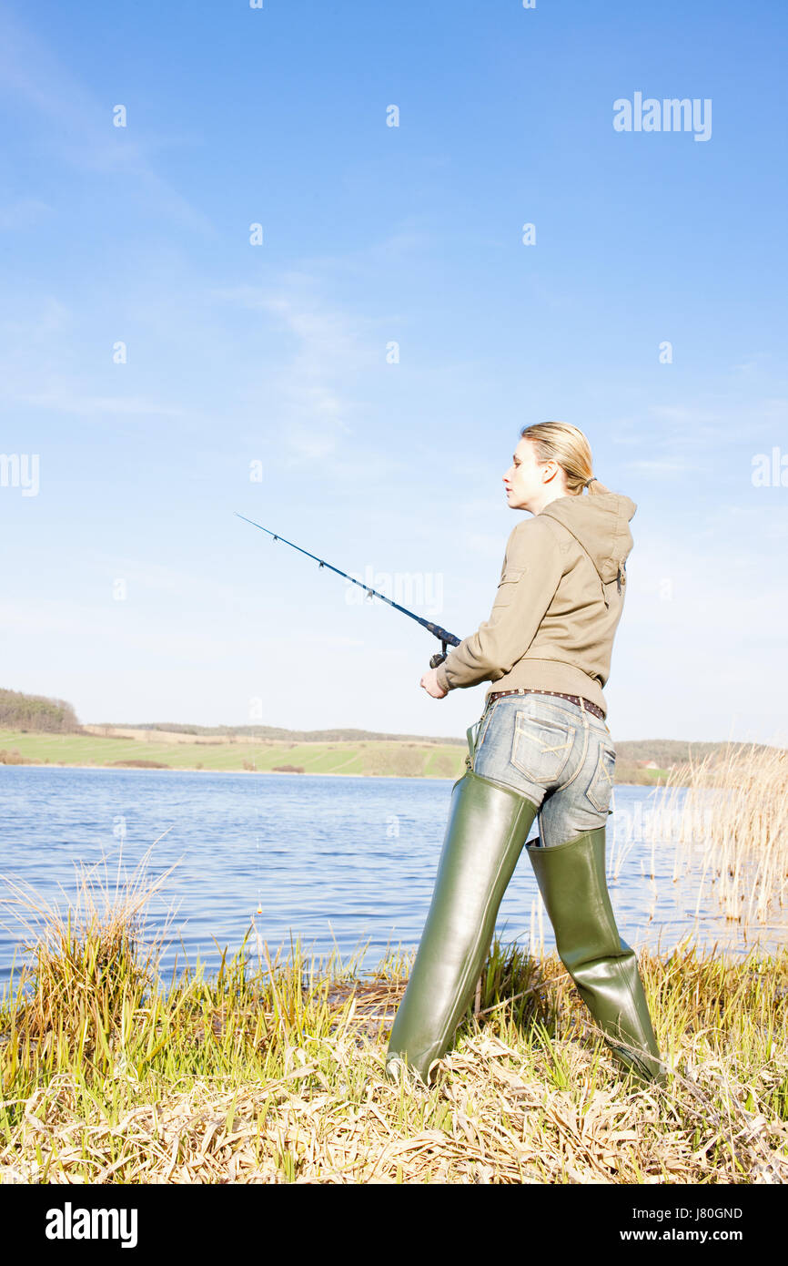 fishing woman humans human beings people folk persons human human being ...