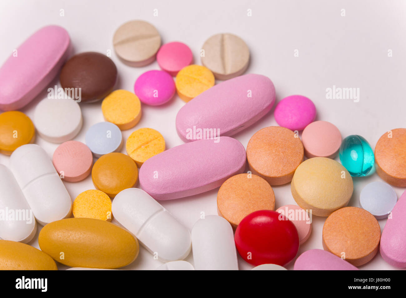 different Tablets pills capsule heap mix therapy drugs Stock Photo - Alamy