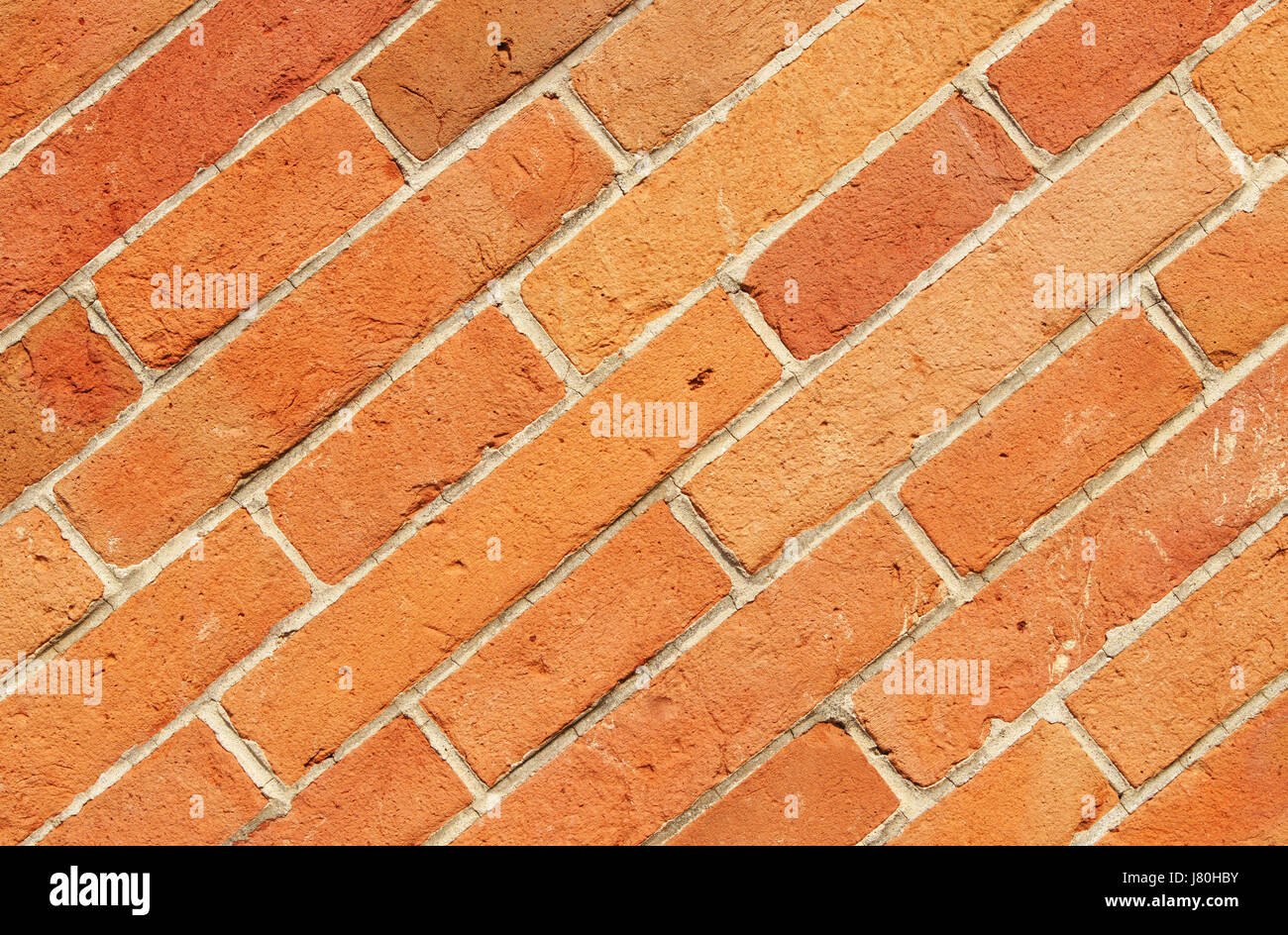 old brick wall diagonal - old brick wall Stock Photo - Alamy