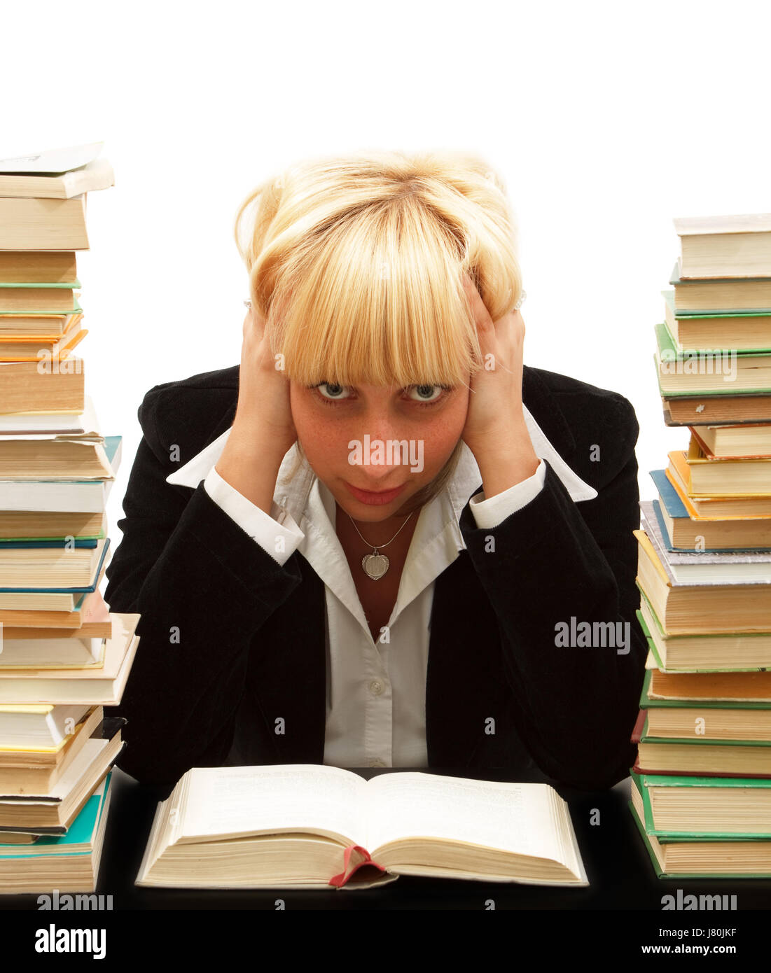 learn library student homework problem read book exam inspection woman ...