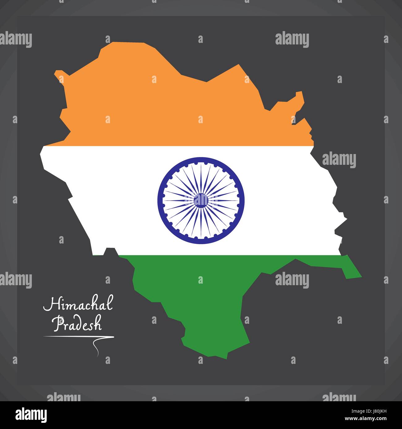 Himachal pradesh Stock Vector Images - Alamy