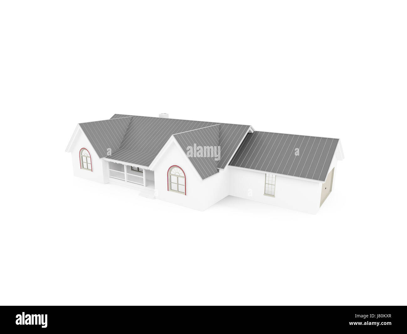 house building object build isolated model design project concept plan ...
