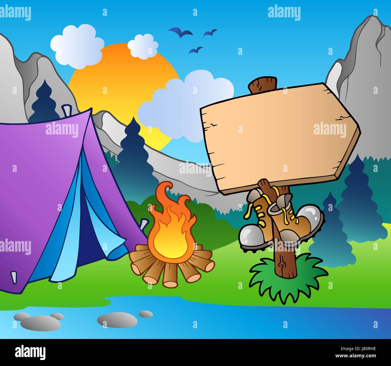 Camping Sign Meaning at Gary Roof blog