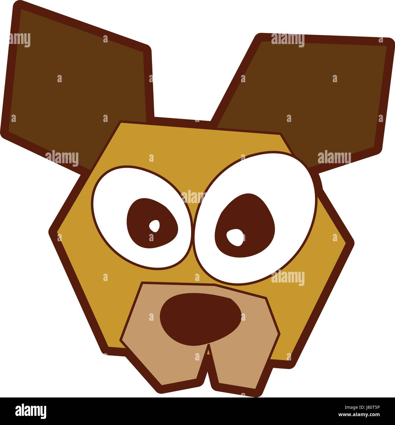 dog comic character icon Stock Vector Image & Art - Alamy