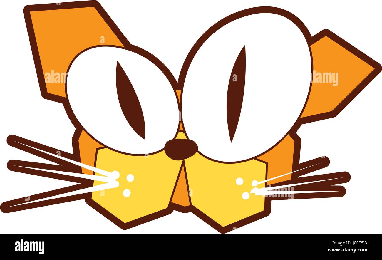 cat comic character icon Stock Vector Image & Art - Alamy