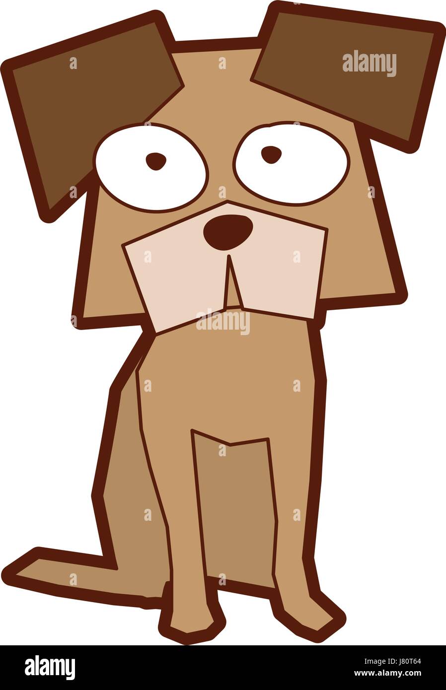 dog comic character icon Stock Vector Image & Art - Alamy