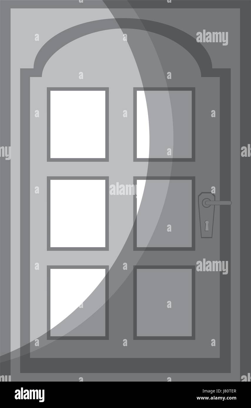 modern house door icon Stock Vector Image & Art - Alamy