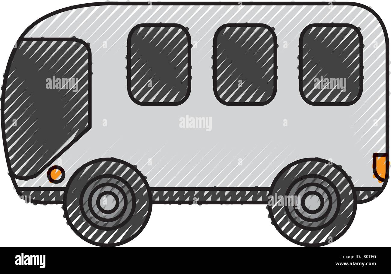 bus van isolated icon Stock Vector Image & Art - Alamy