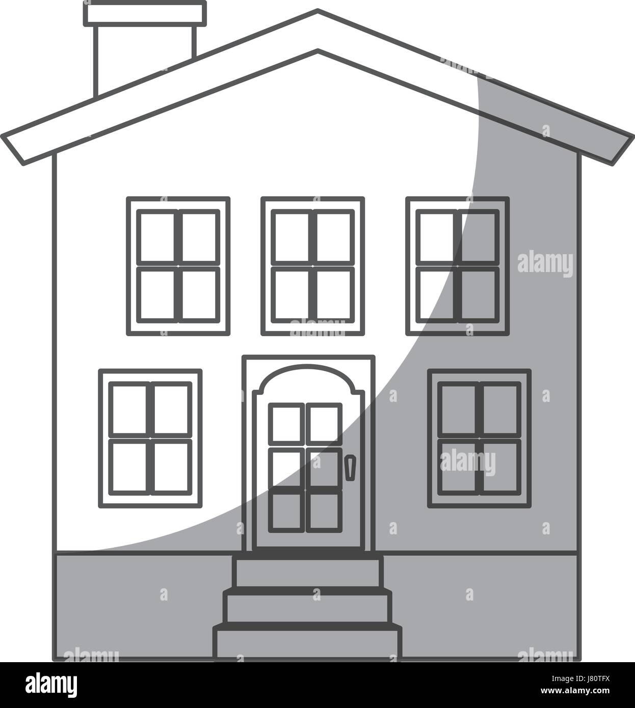 Dormitory exterior Stock Vector Images - Alamy