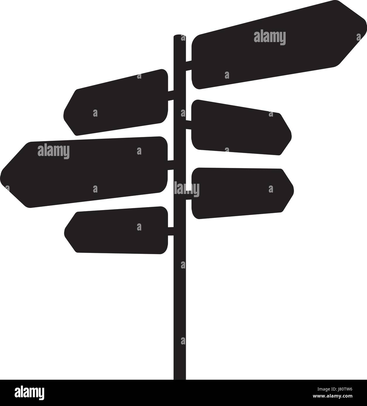 Route indicator signal Stock Vector Images - Alamy