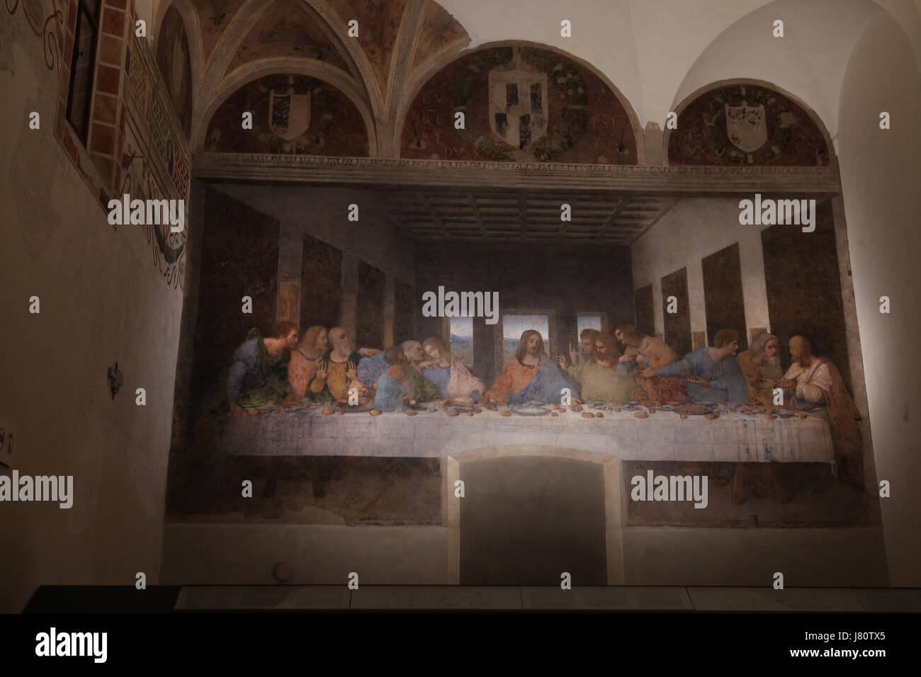 The Last Supper is a late 15th-century mural painting by Leonardo da ...