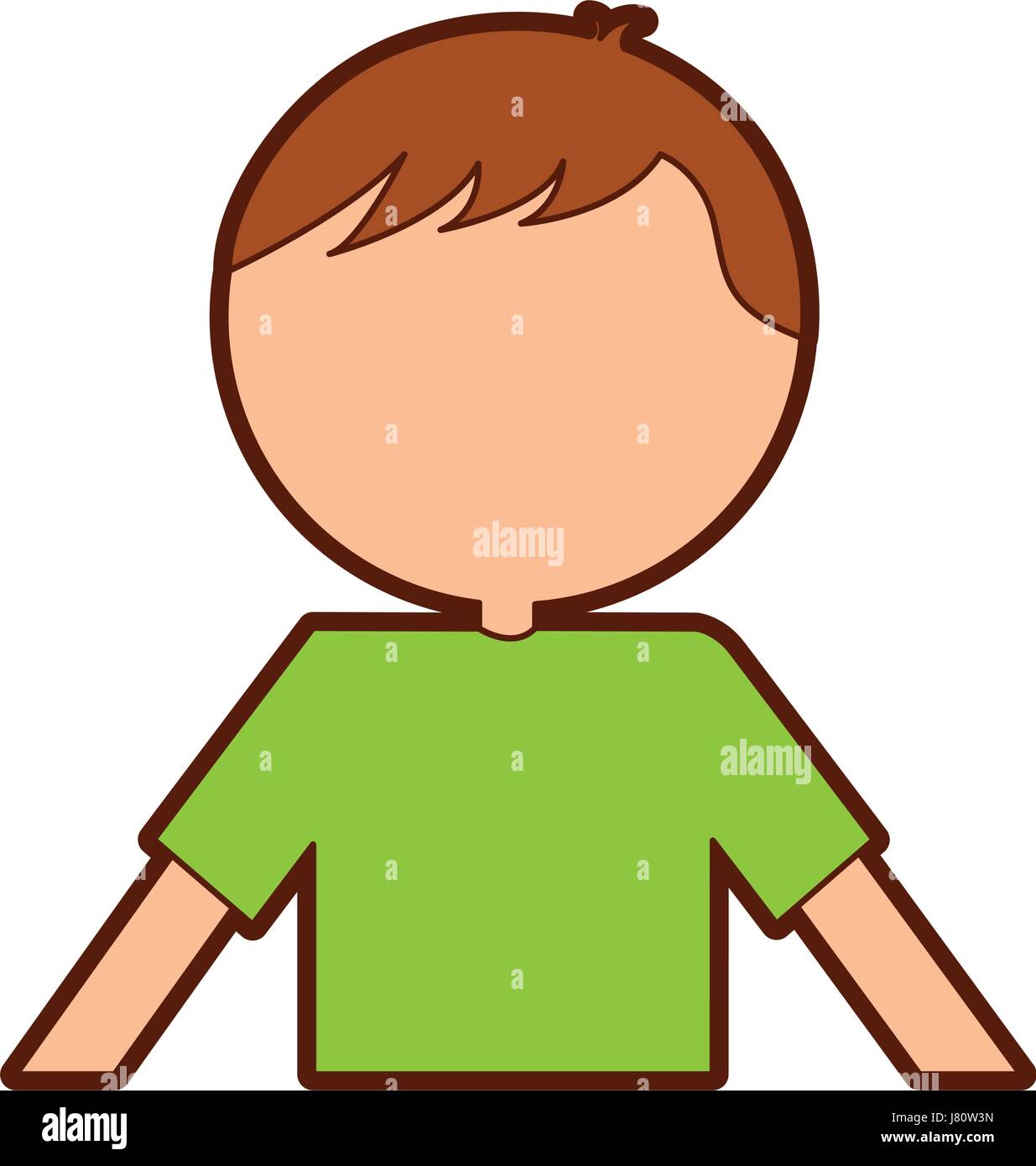 young boy avatar character Stock Vector Image & Art - Alamy