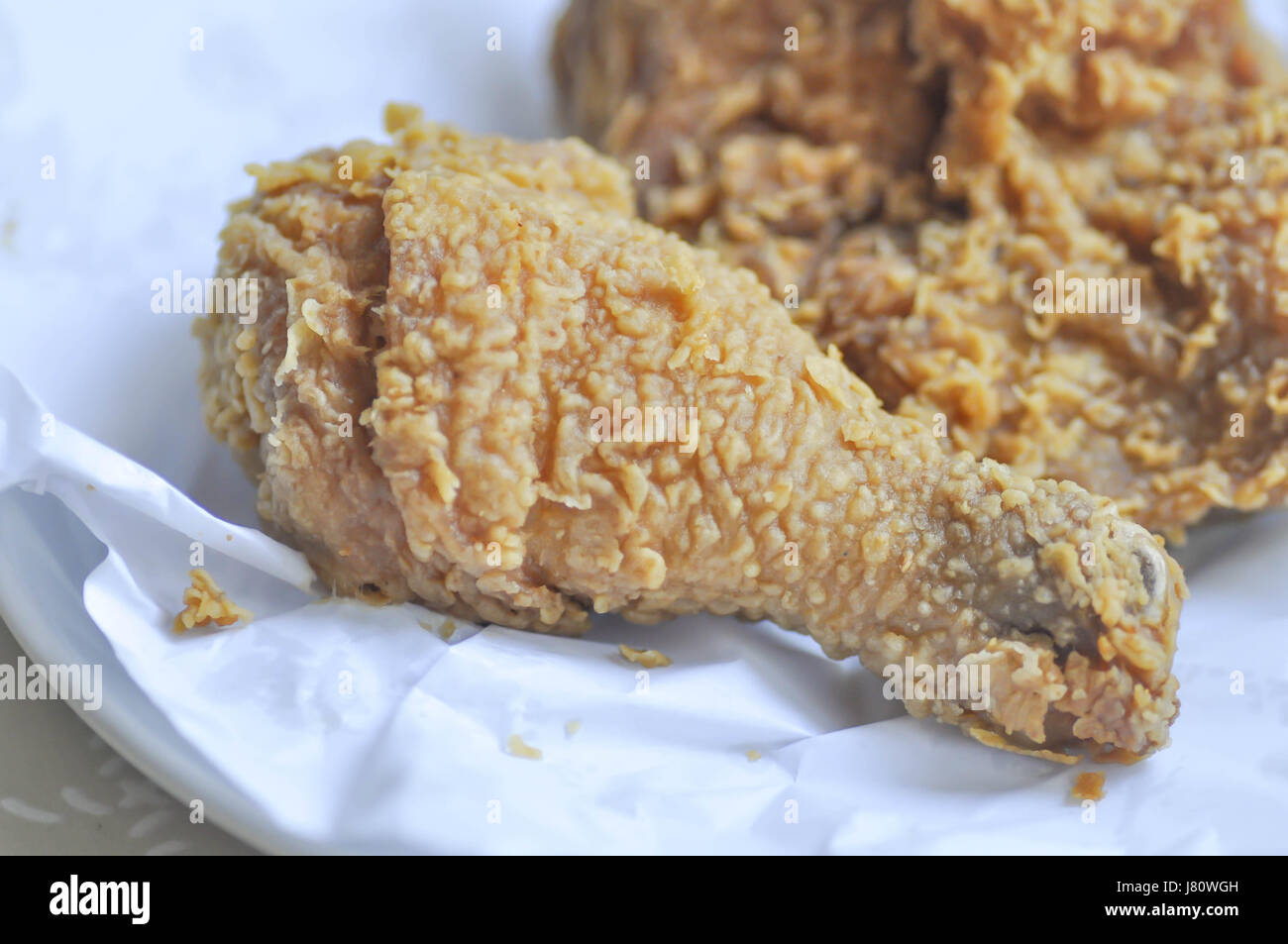 chicken, deep fried chicken dish Stock Photo - Alamy