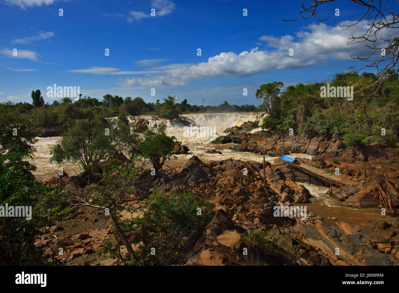Khone falls mekong river laos hi-res stock photography and images - Alamy