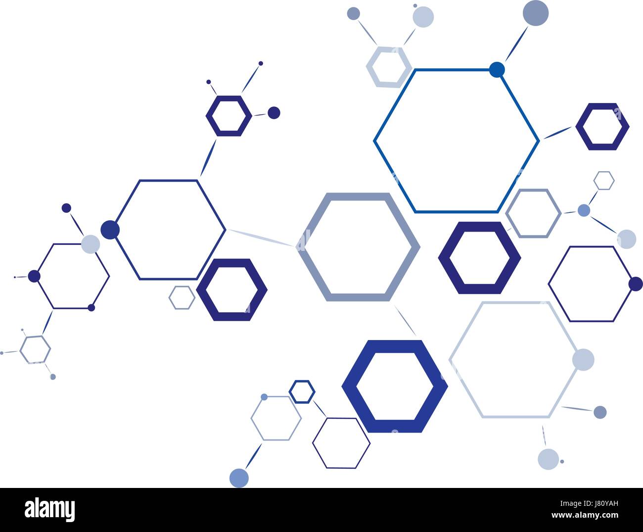 Structure Molecule And Communication Stock Vector Image And Art Alamy