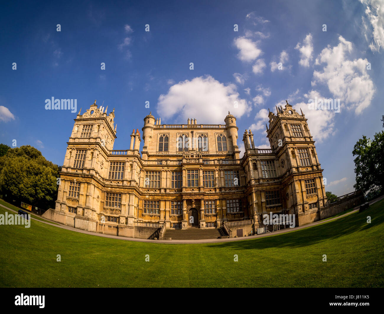 Wollaton Hall, Wollaton Park, Nottingham, UK Stock Photo - Alamy