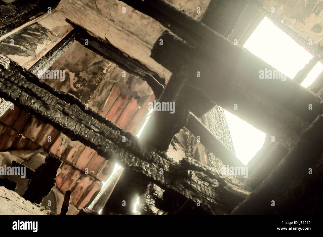 Smoke damage house interior hi-res stock photography and images - Alamy