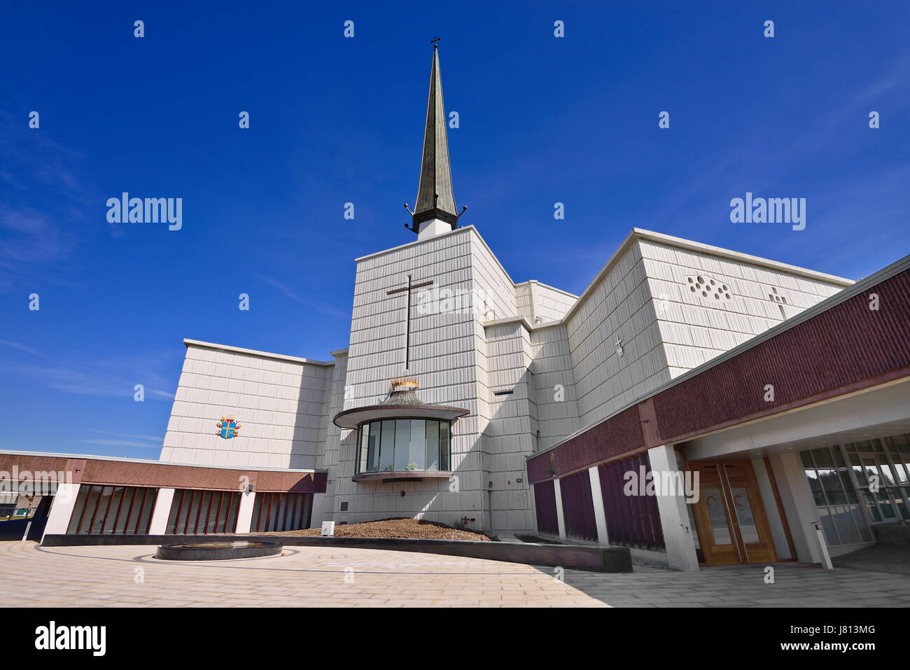 Ireland, County Mayo, Knock Shrine, Knock Basilica Stock Photo - Alamy