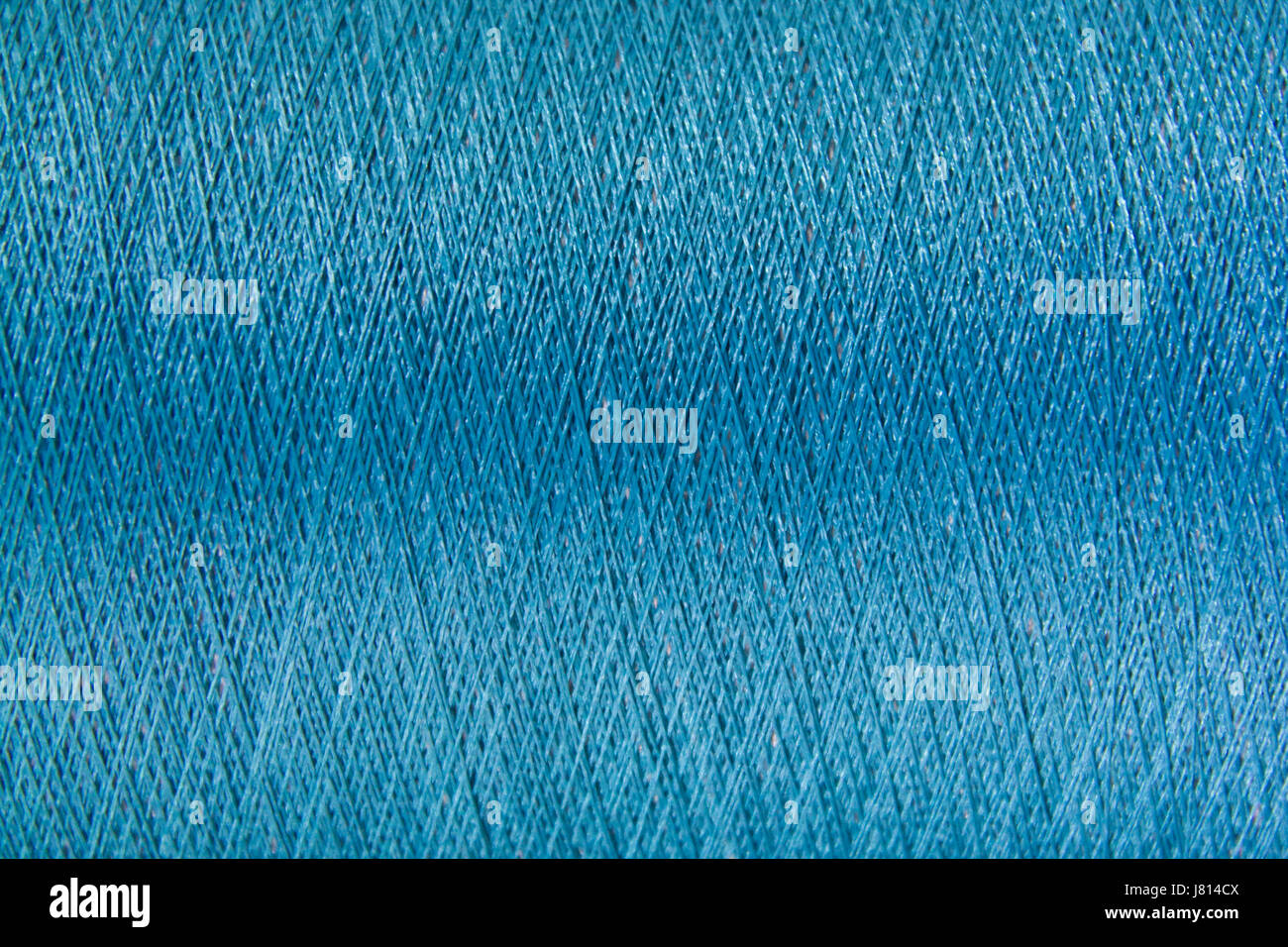 Closed up of blue color thread texture background Stock Photo - Alamy