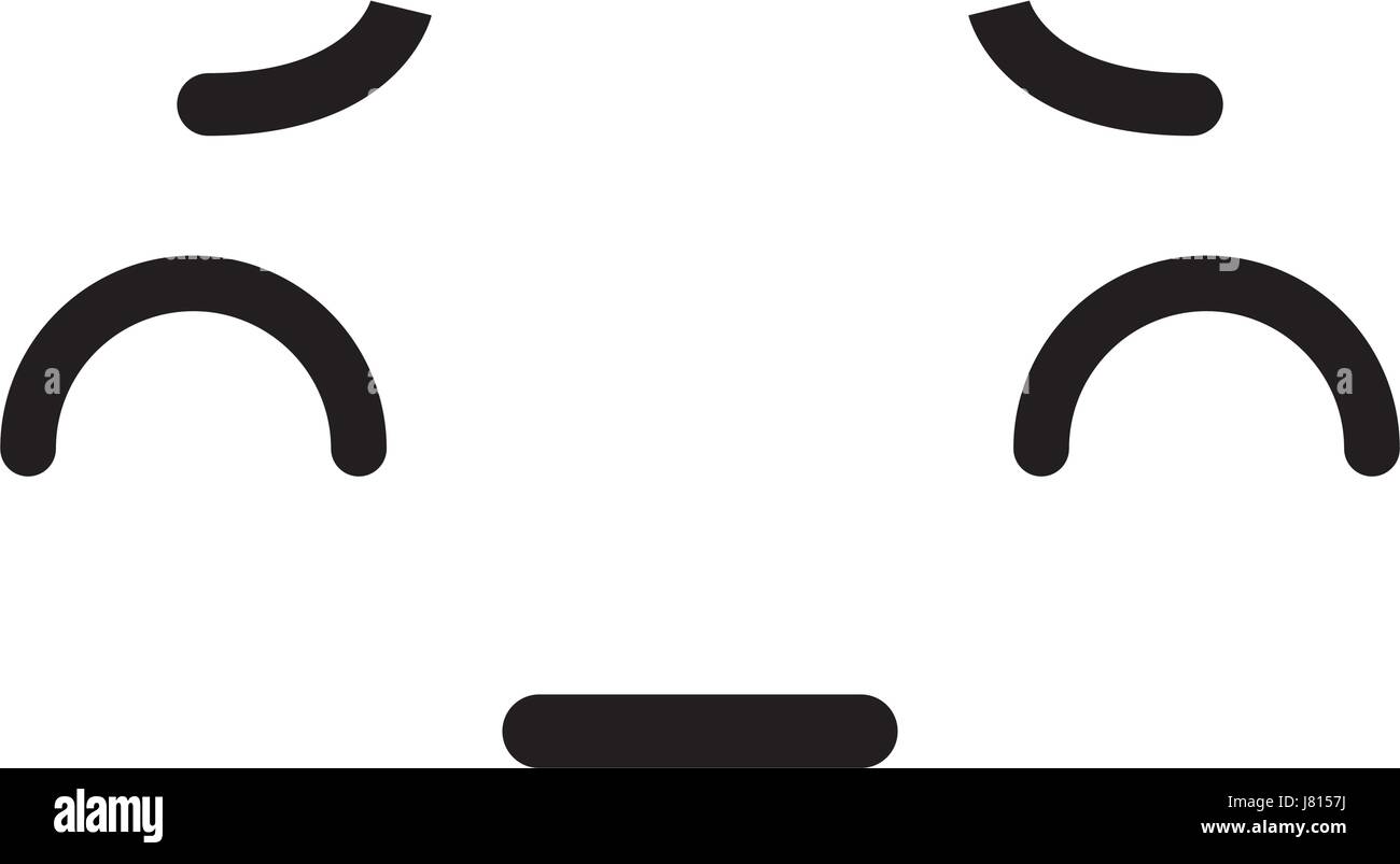 Closed attitude Stock Vector Images - Alamy