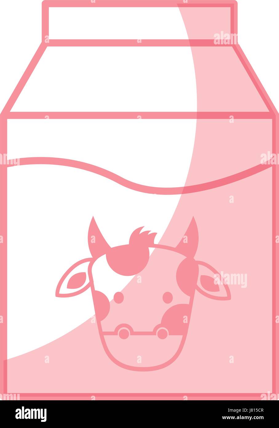 shadow milk box graphic design Stock Vector Image & Art - Alamy