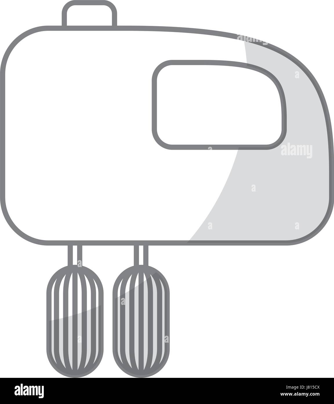 shadow kitchen mixer graphic design Stock Vector Image & Art - Alamy