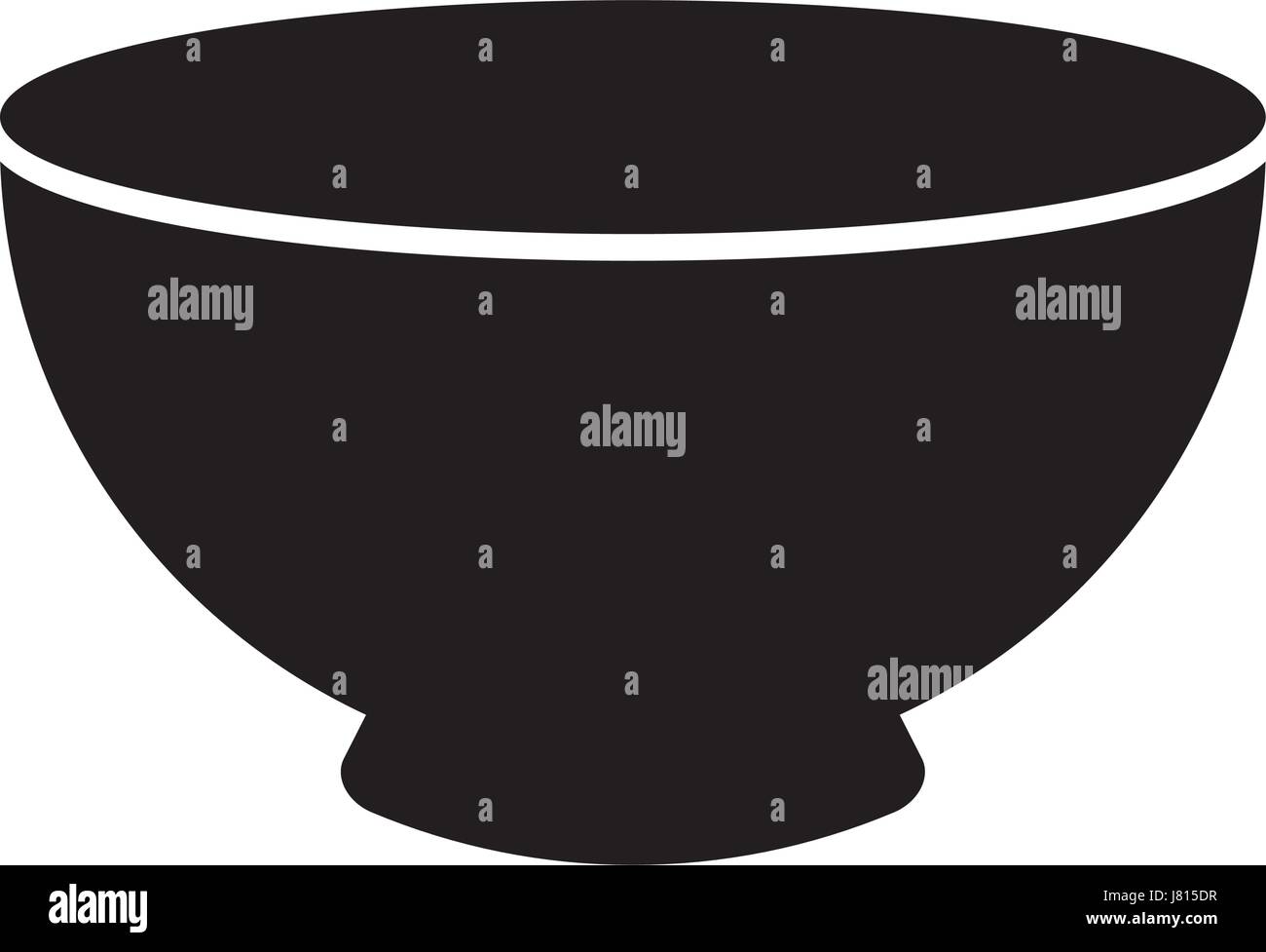 black bowl graphic design Stock Vector Image & Art - Alamy