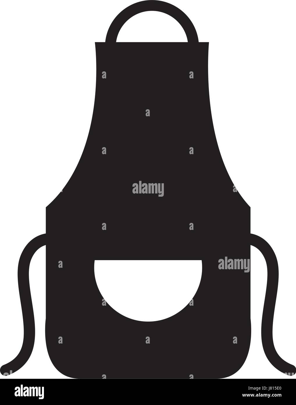 black apron graphic design Stock Vector Image & Art - Alamy