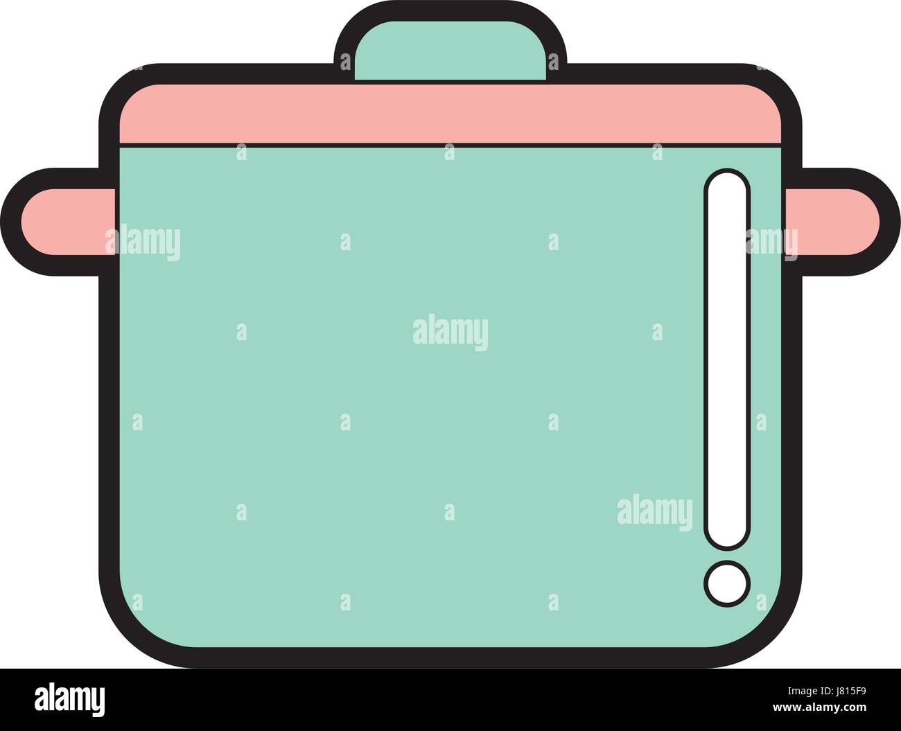 cute Cooking pot graphic design Stock Vector Image & Art - Alamy