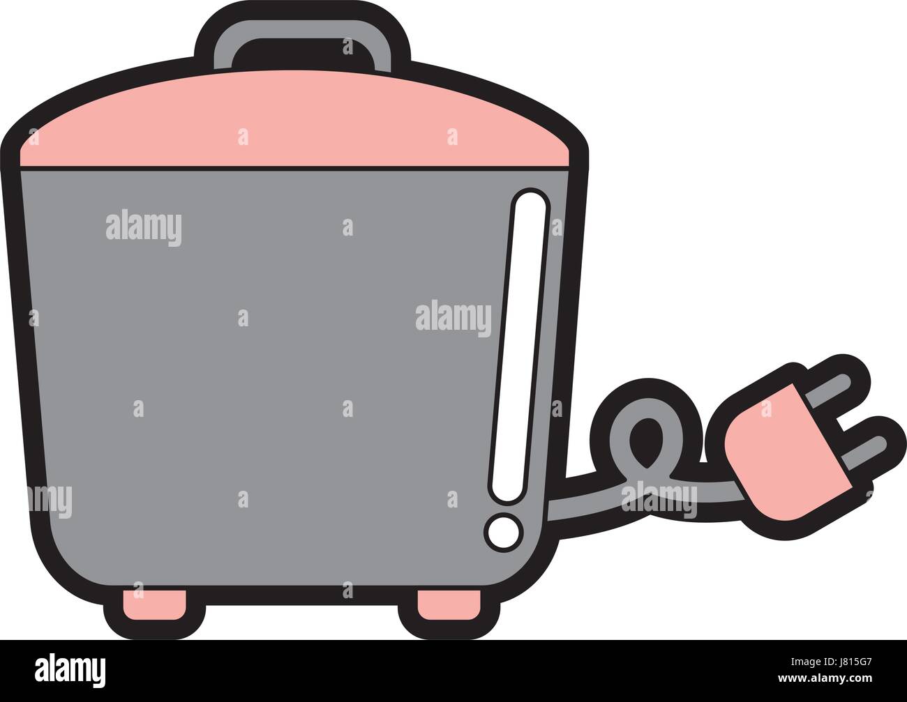 cute rice cooker graphic design Stock Vector Image & Art - Alamy