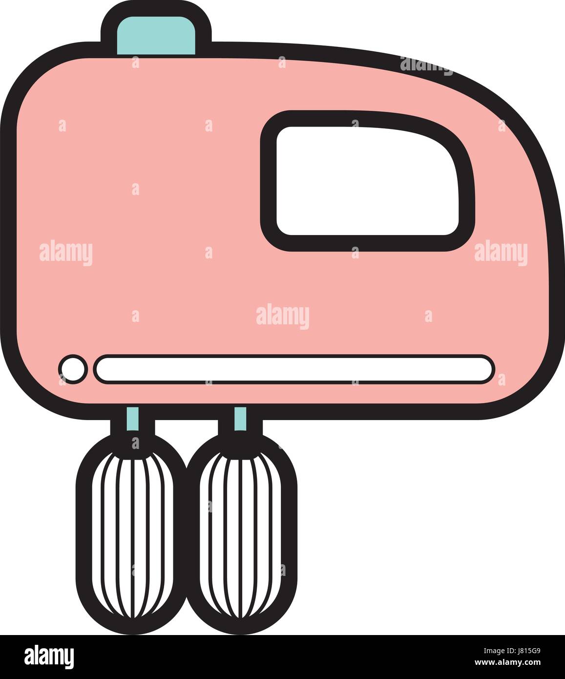 cute kitchen mixer graphic design Stock Vector Image & Art - Alamy