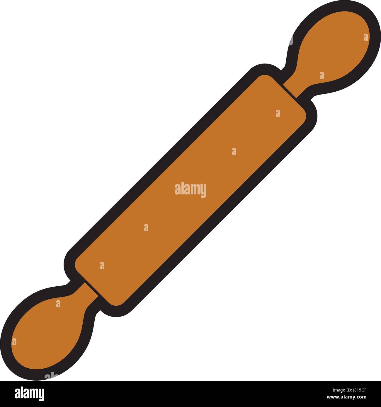 cute rolling pin graphic design Stock Vector Image & Art - Alamy