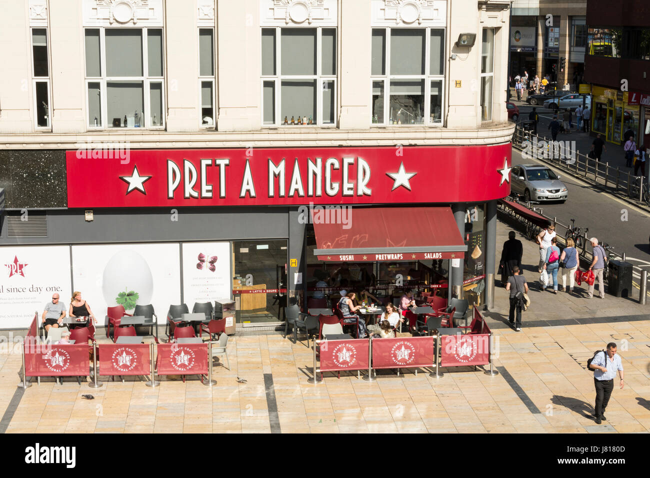 Pret A Manger, King Street, Hammersmith, London, England, UK Stock ...