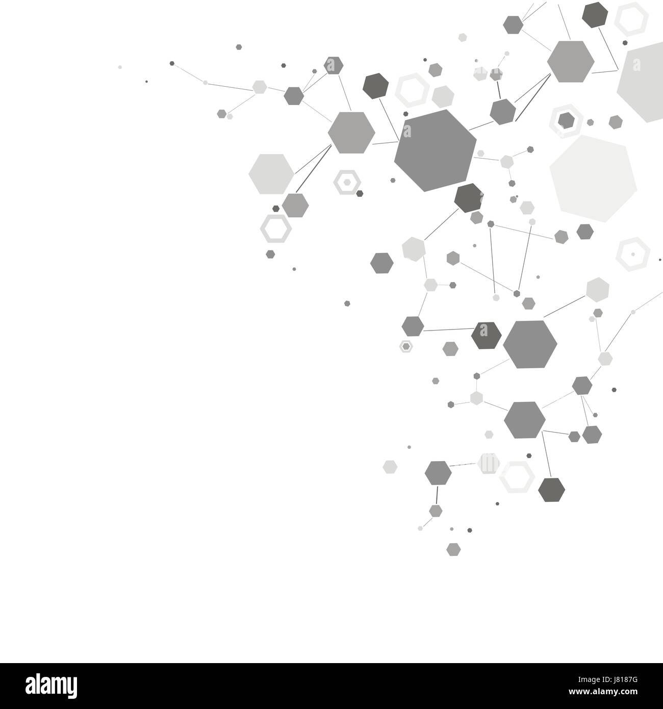 Structure Molecule And Communication Stock Vector Image And Art Alamy