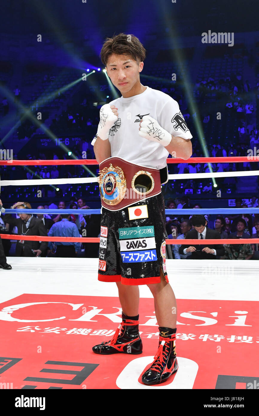 Tokyo, Japan. 21st May, 2017. Naoya Inoue (JPN) Boxing : Naoya Inoue of ...